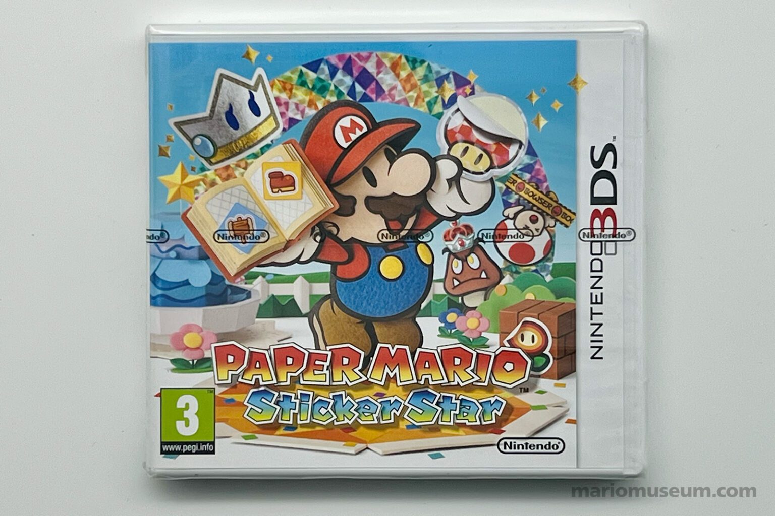 Paper Mario Sticker Star - Mario Museum