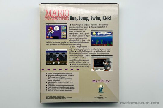 Mario Teaches Typing - Mario Museum